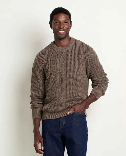 TOAD & CO Butte Crew Patterned Sweater
