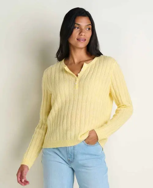 TOAD & CO Cloudcover Pullover Sweater - Chamomile