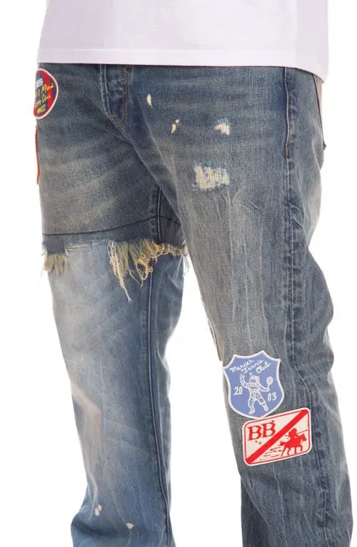 BILLIONAIRE BOYS CLUB Bb Retrograde Rip & Repair Jeans