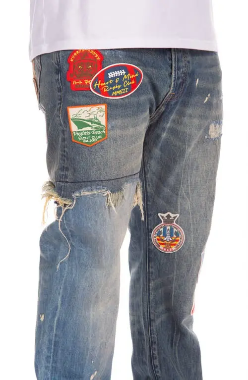 BILLIONAIRE BOYS CLUB Bb Retrograde Rip & Repair Jeans