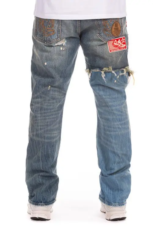 BILLIONAIRE BOYS CLUB Bb Retrograde Rip & Repair Jeans