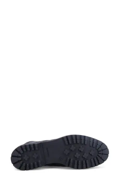 Ron White Tiffin Waterproof Quilted Leather Combat Boot