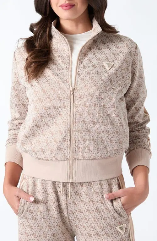 Guess Jacquard Full Zip Jacket
