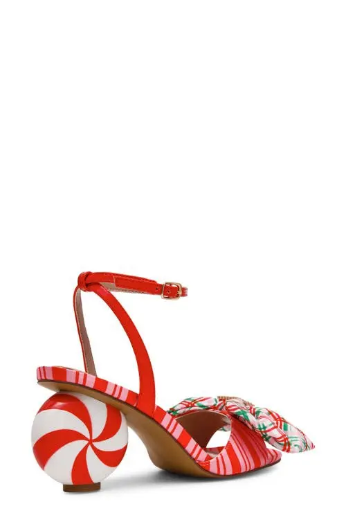 Betsey Johnson Rudolph Orb Heel Sandal