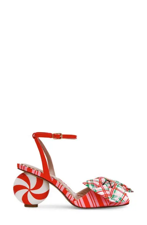 Betsey Johnson Rudolph Orb Heel Sandal