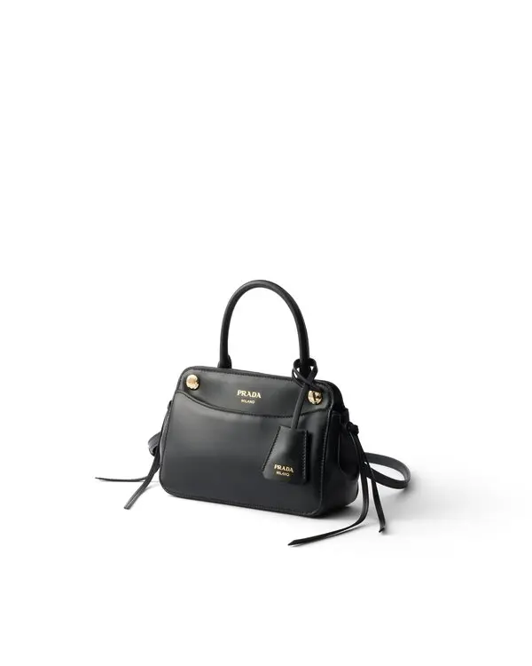 Prada Carry Mini Leather Handbag