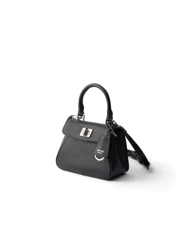 Prada Avoir Mini Handbag In Saffiano Leather