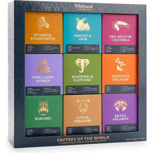 WHITTARD OF CHELSEA Coffees Of The World