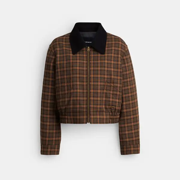 COACH Cropped Boxy Blouson