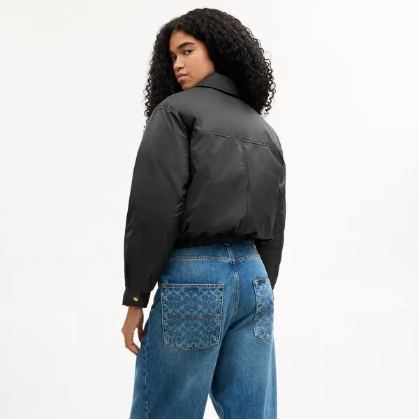 COACH Heritage C Blouson Puffer