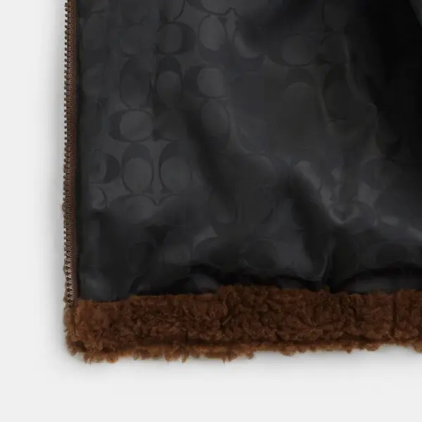COACH Faux Fur Bomber