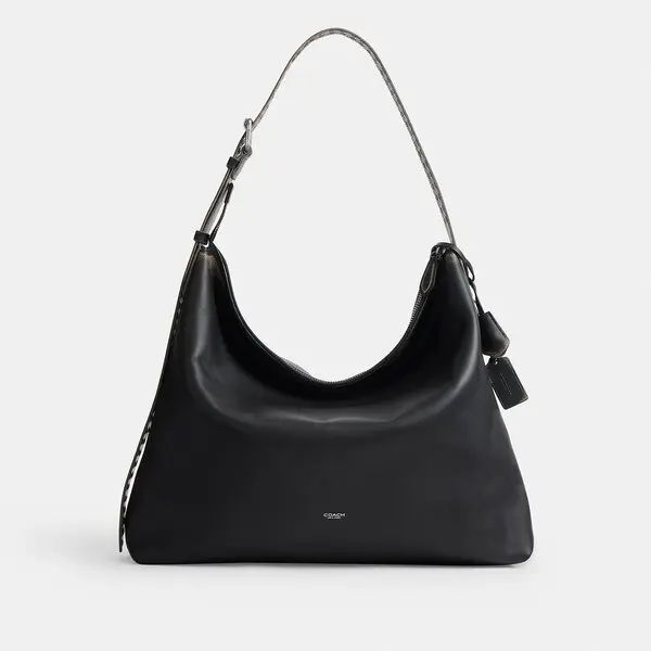 COACH Mott Messenger Bag In Loved Leather With Studs