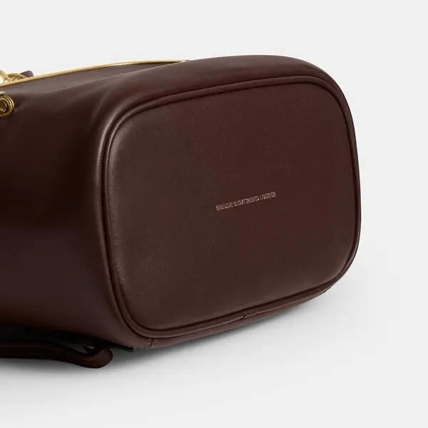 COACH Kisslock Backpack - Brass/maple