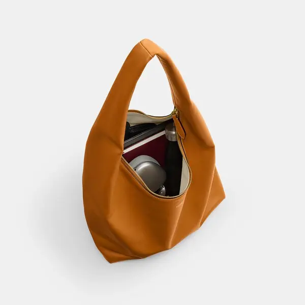 COACH Pillow Brooklyn Shoulder Bag 34 - Brass/saffron