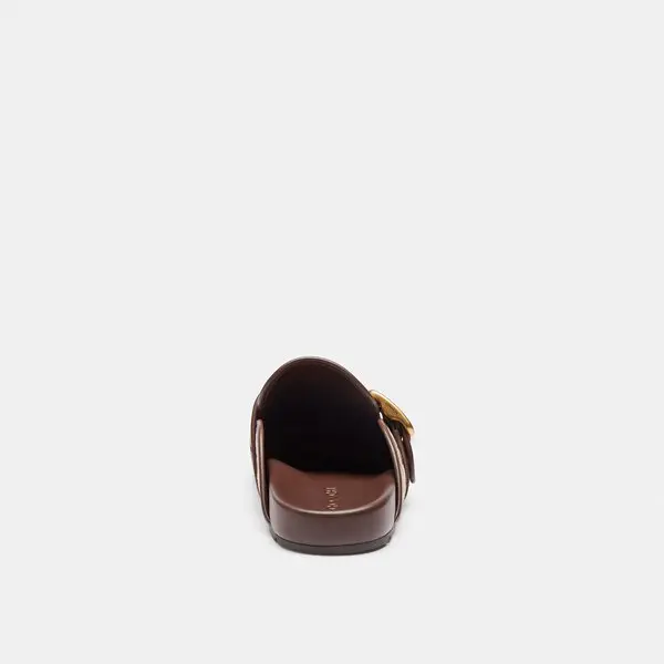COACH Archival Buckle Clog With Signature Sateen Jacquard