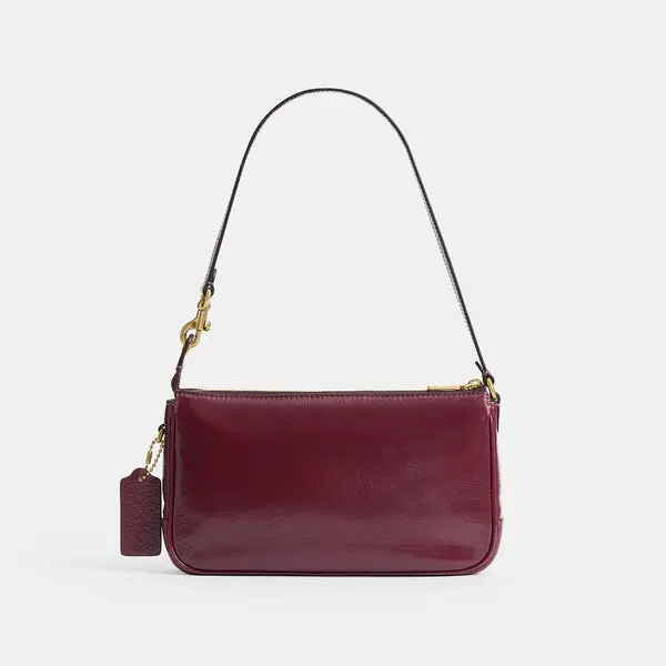 COACH Plaza Bag - Brass/dark Cherry