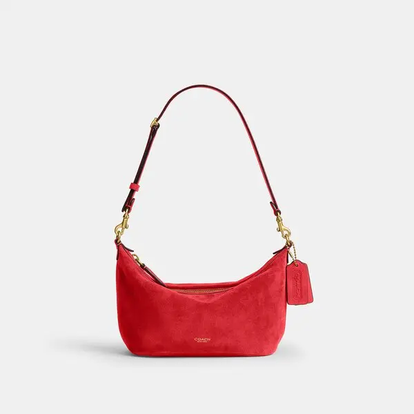 COACH Demi Bag - Brass/candy Apple