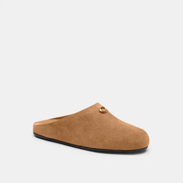 COACH Sculpted C Soft Mule Shoes