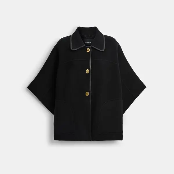 COACH Turnlock Cape - Black
