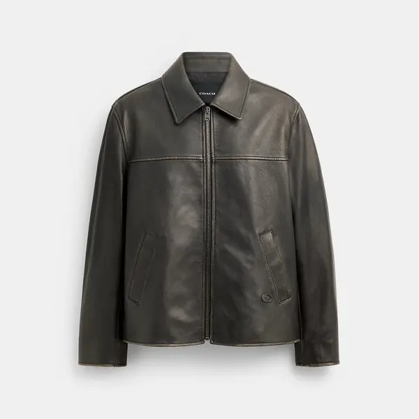 COACH OUTLET Loved Leather Jacket
