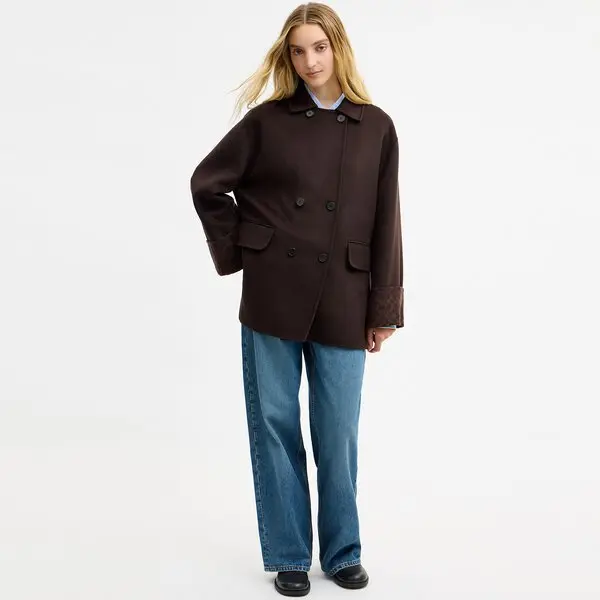 COACH OUTLET Signature Swing Coat - Cafe