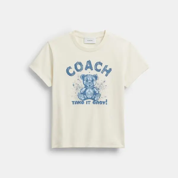 COACH OUTLET Teddy Shrunken T-shirt