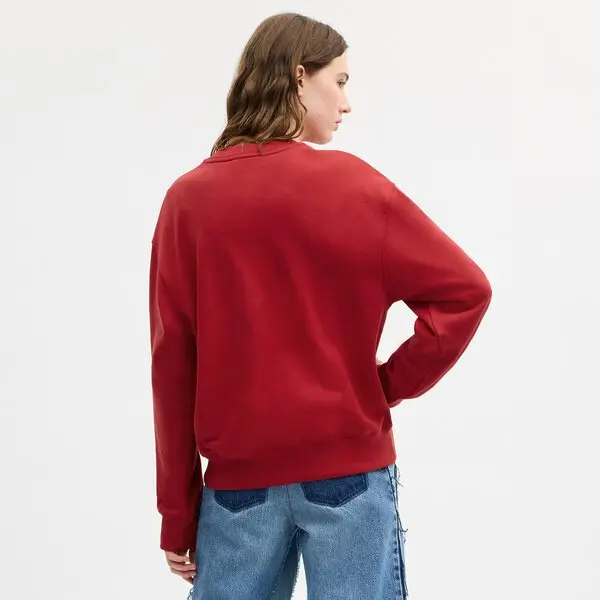 COACH OUTLET Embroidered Sporty Boyfriend Crewneck Sweatshirt