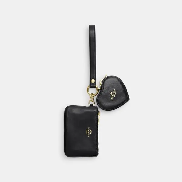 COACH OUTLET Wristlet And Heart Pouch