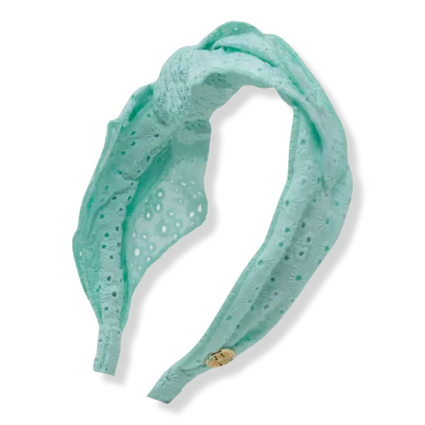 Lilly Pulitzer® Side Bow Knotted Eyelet Headband