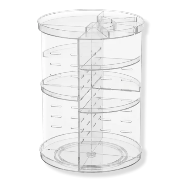 POSITIVE VIBES Rotating Makeup Organizer For Vanity