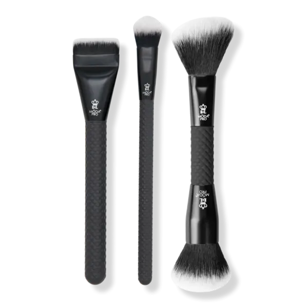Moda Pro Base And Blush Makeup Brush Bundle - One-color