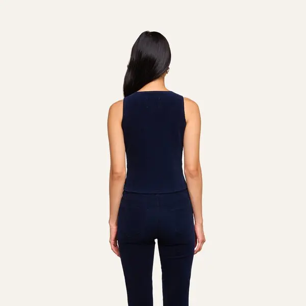 L'Agence Yelena Vest - Deep Midnight