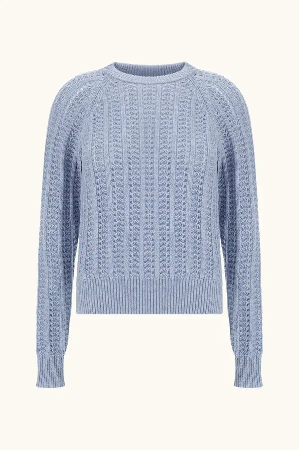 Paul & Shark Piuma Wool Crew-neck Sweater - Blue