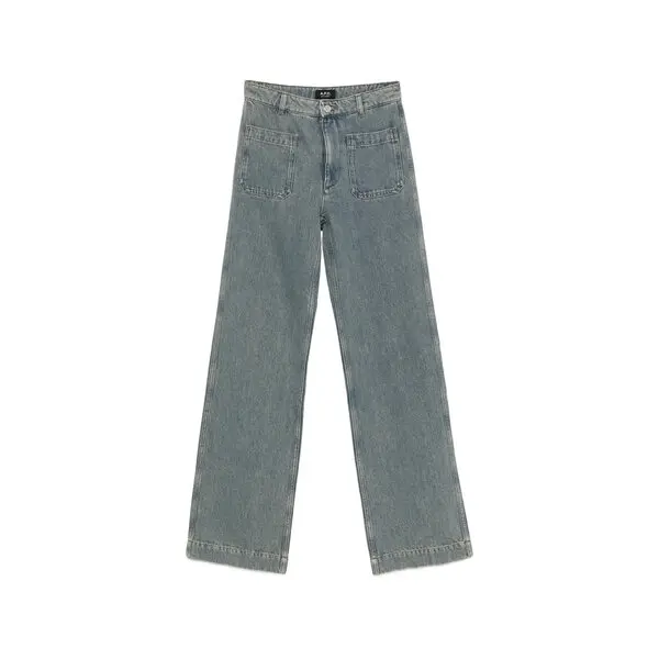 A.p.c. Denim Straight-leg Jeans - Blue
