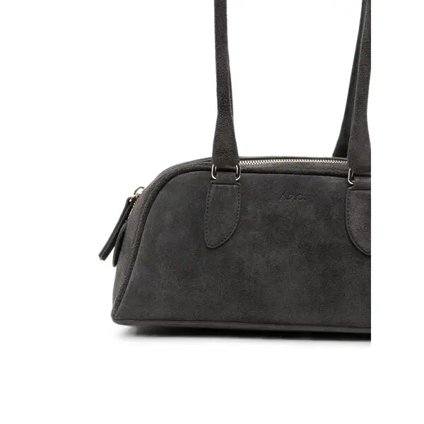 A.p.c. Grey Shoulder Bags - Gray