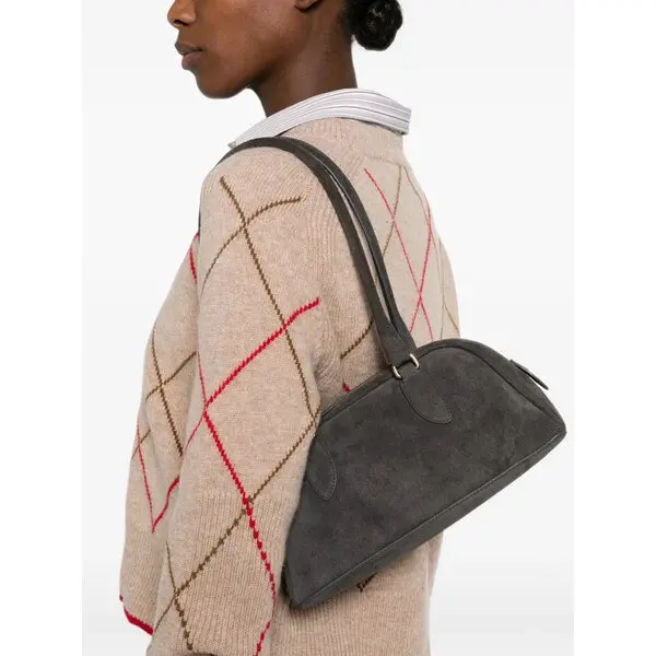 A.p.c. Grey Shoulder Bags - Gray