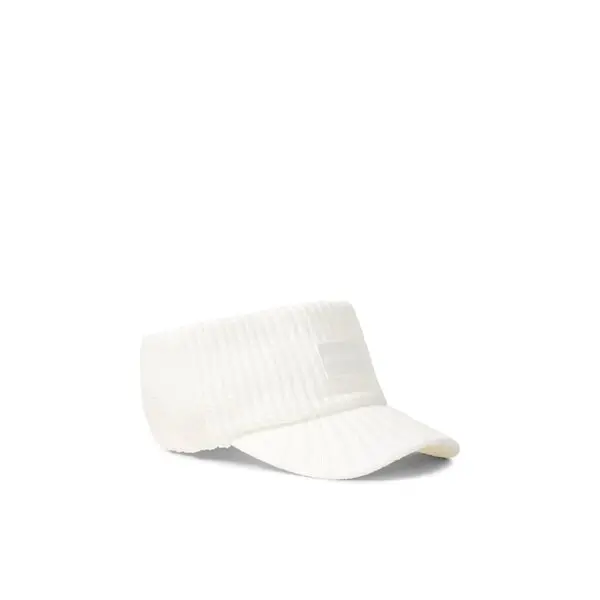 Bogner Tessie Knitted Visor - Off-white