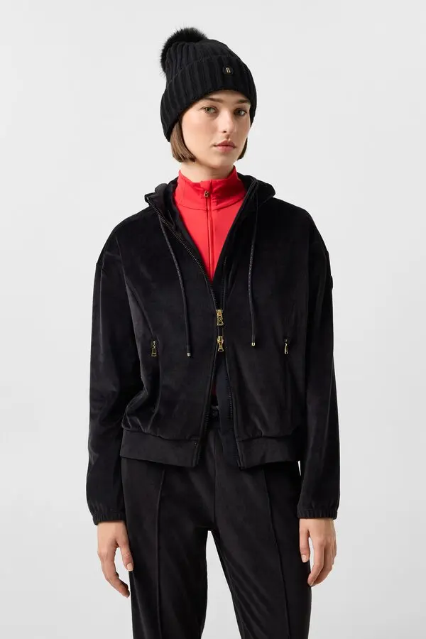 Bogner Francine Velvet Jacket - Black