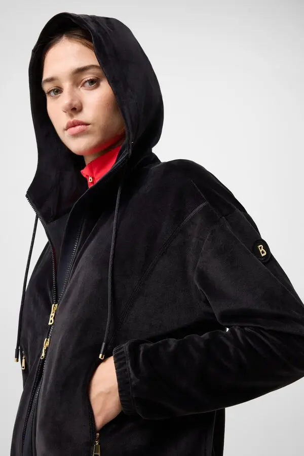 Bogner Francine Velvet Jacket - Black