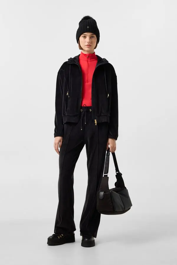 Bogner Francine Velvet Jacket - Black