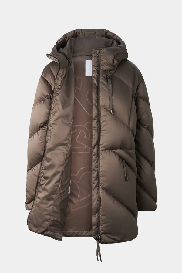 Bogner Glenda Down Parka - Gray-brown