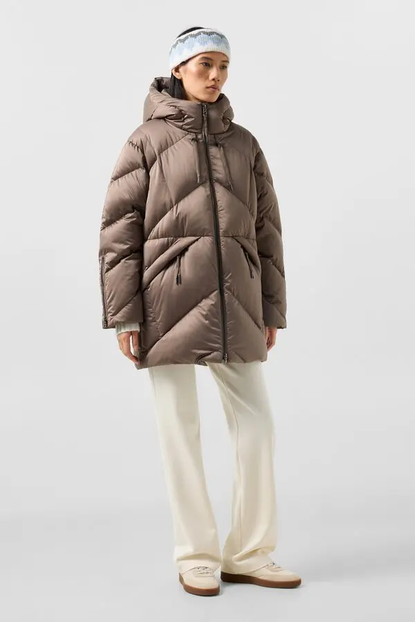 Bogner Glenda Down Parka - Gray-brown
