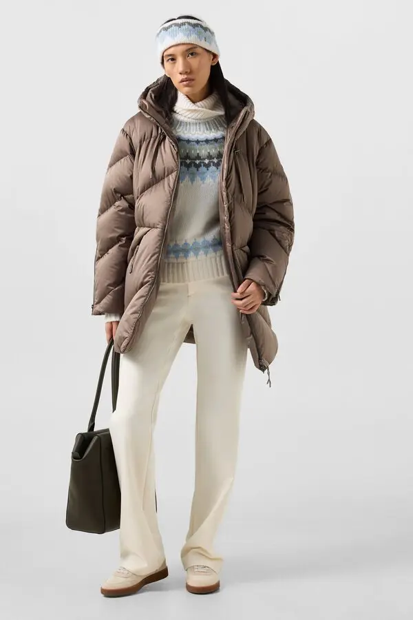Bogner Glenda Down Parka - Gray-brown