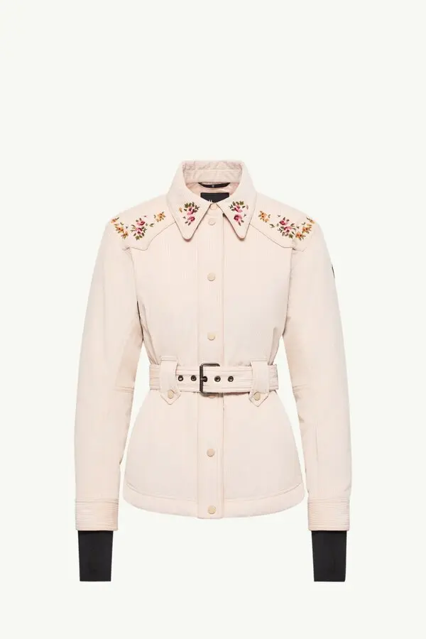 Moncler Olonne Insulated Ski Shirt Jacket - Beige