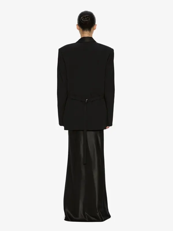 Christopher Esber Tuxedo Contrast Wool Blazer