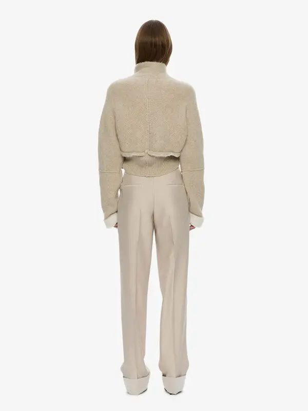 Christopher Esber Rowan Sateen Cuffed Trouser