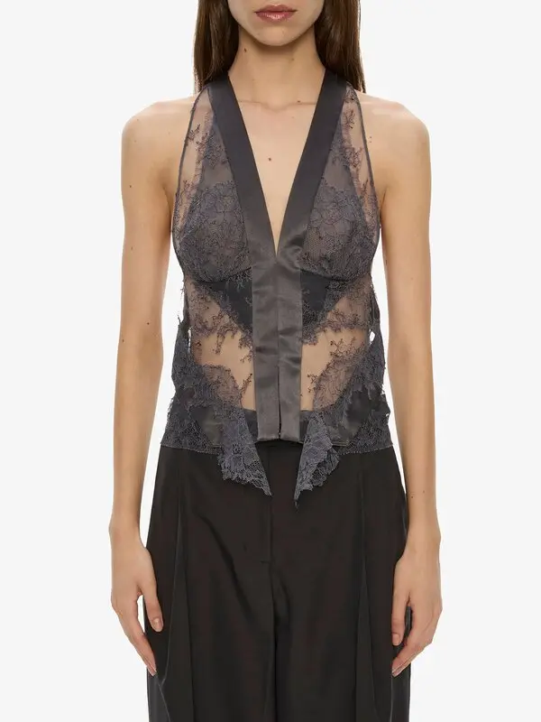 Christopher Esber Rowan Sateen Cuffed Trouser