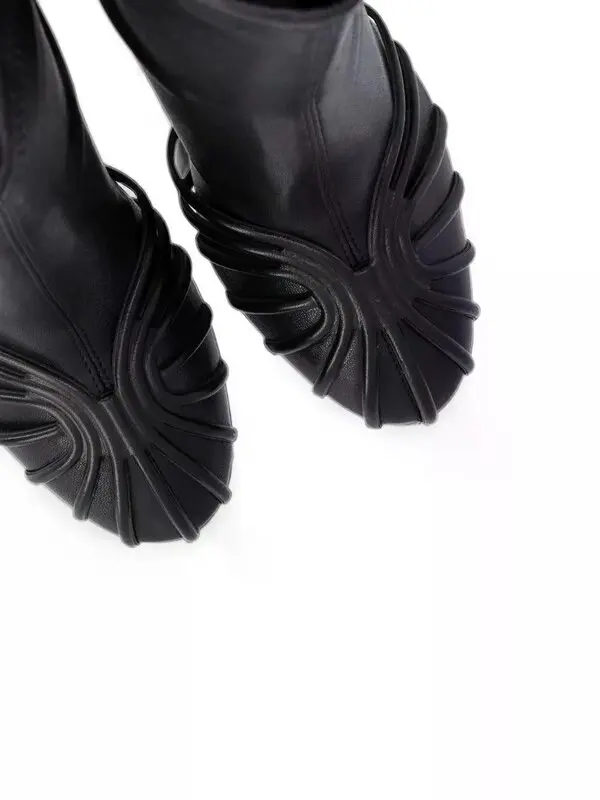 ALEVI MILANO Karen Cage-detail Ankle Boots