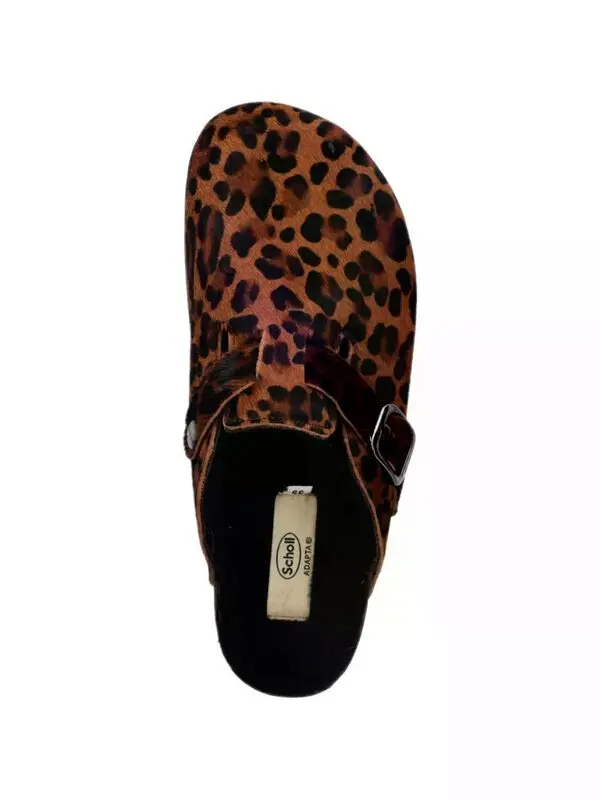 DR. SCHOLL'S SHOES Fae New Leopard-print Mules