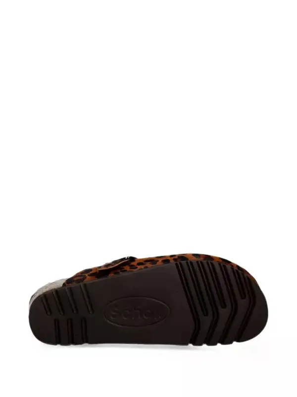 DR. SCHOLL'S SHOES Fae New Leopard-print Mules